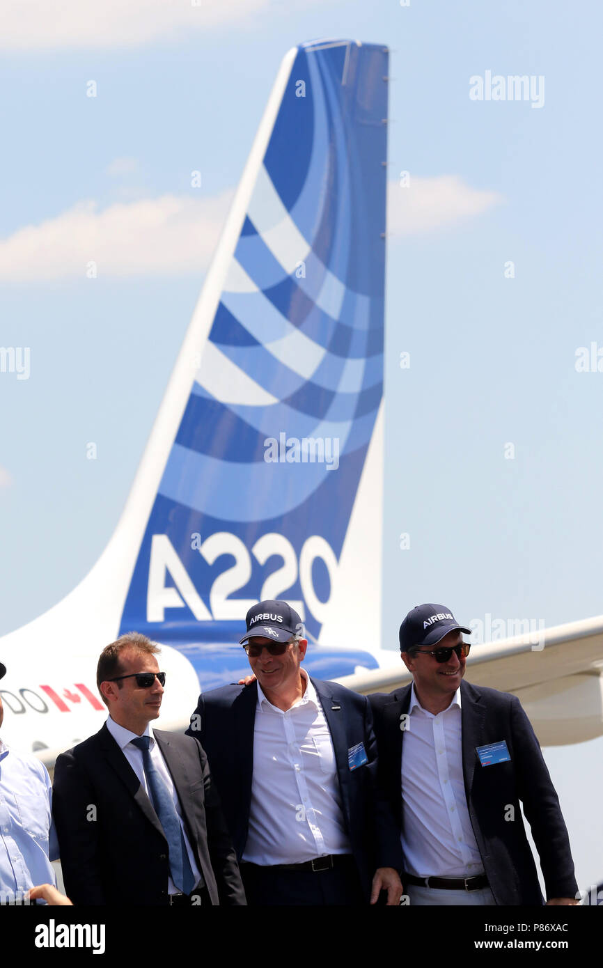 Toulouse ( France) July 10th, 2015 ; Presentation of the new Airbus ...