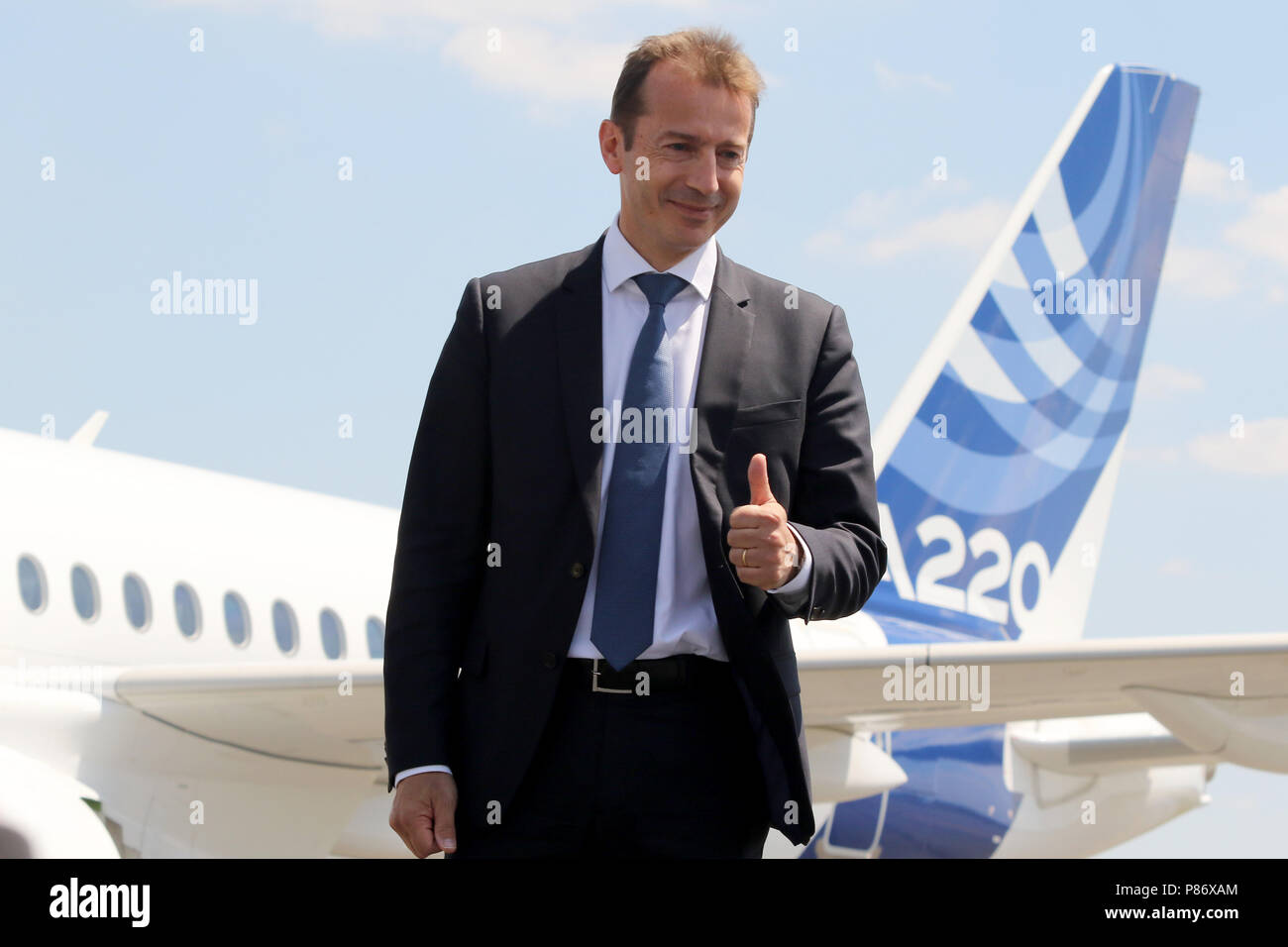 Toulouse ( France) July 10th, 2015 ; Presentation of the new Airbus ...