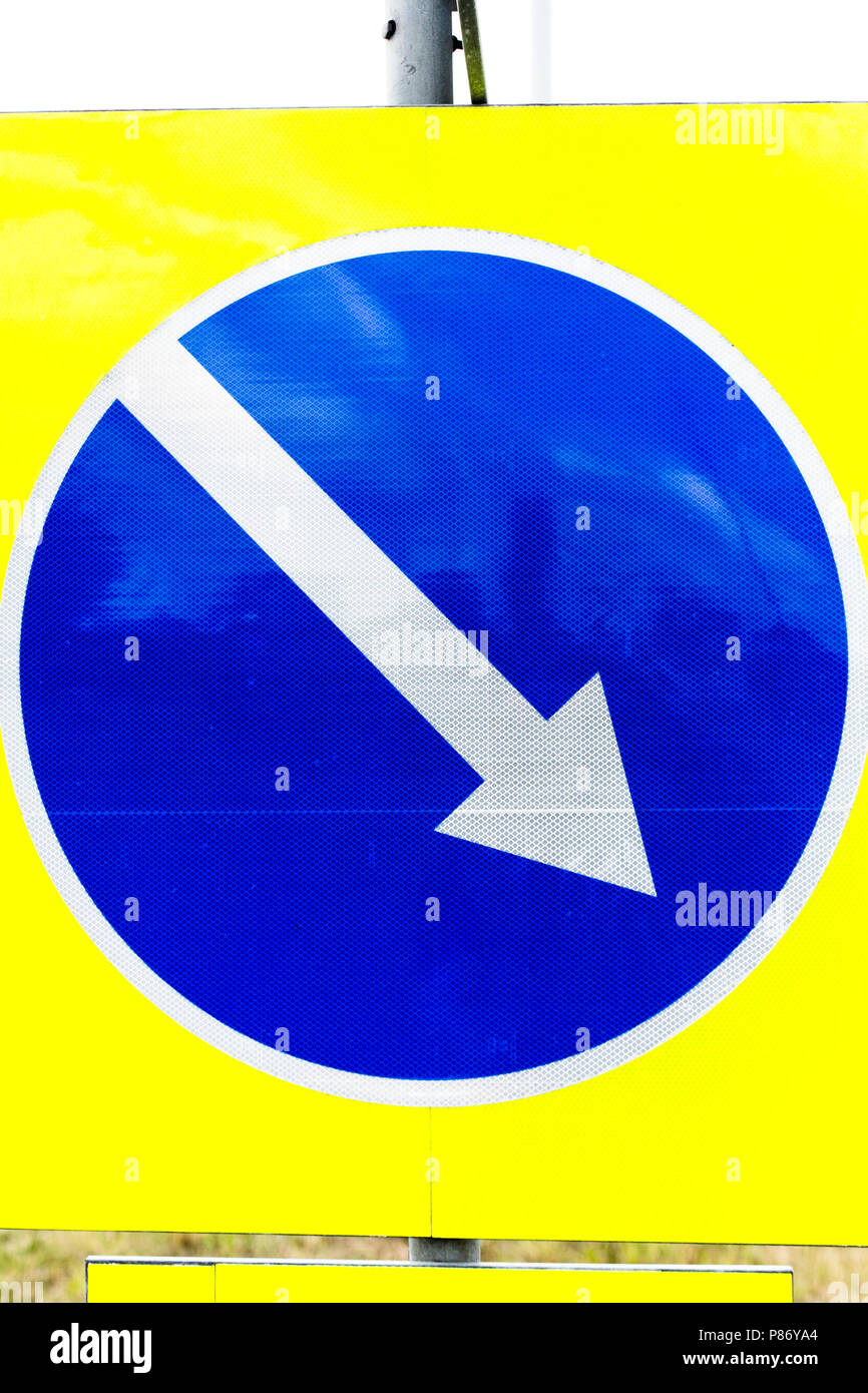 this way road sign Stock Photo - Alamy