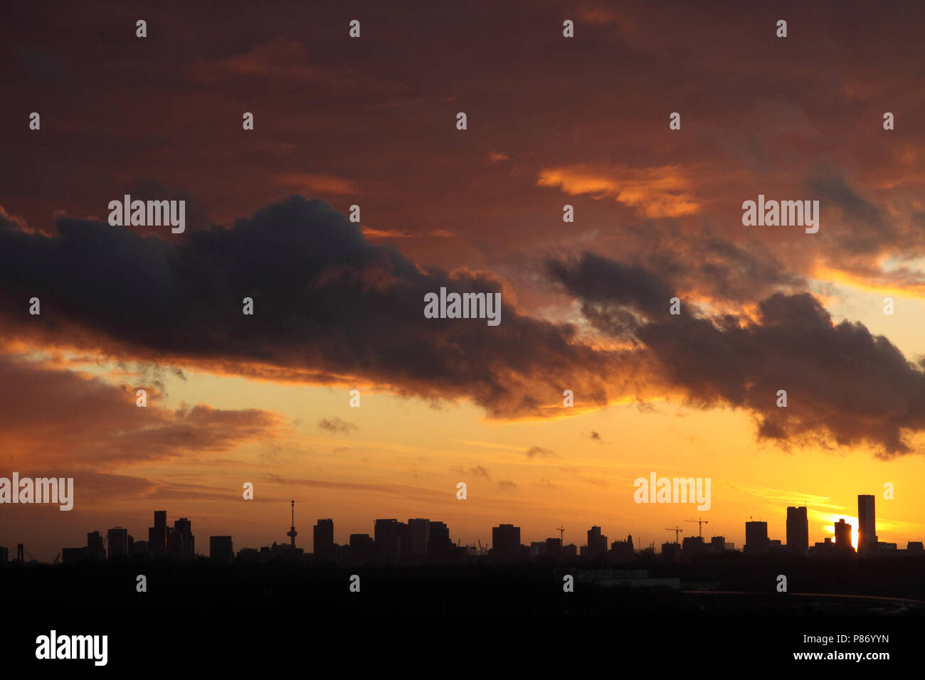 Rotterdam sky line hi-res stock photography and images - Alamy