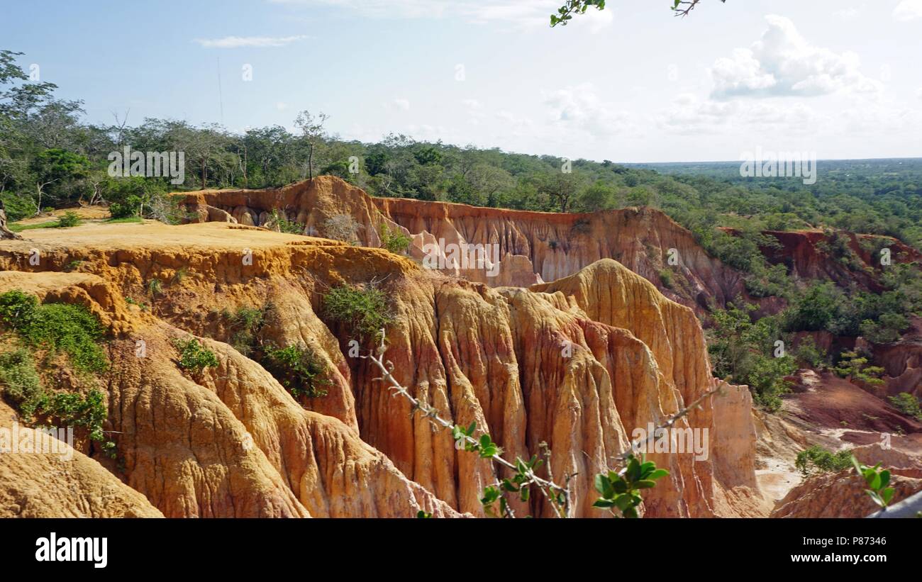 Hells Kitchen Canyon of Marafa in Keyna Stock Photo - Alamy