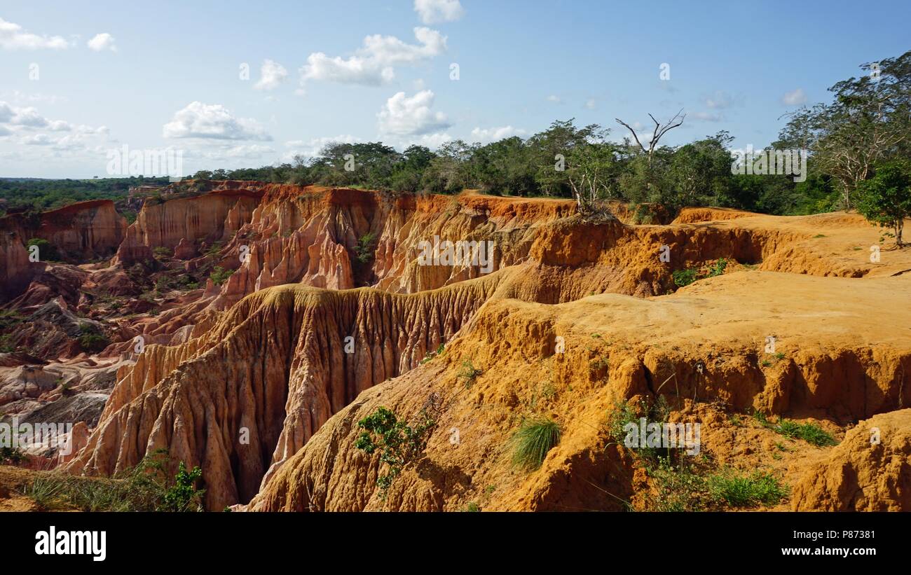 Hells Kitchen Canyon of Marafa in Keyna Stock Photo - Alamy