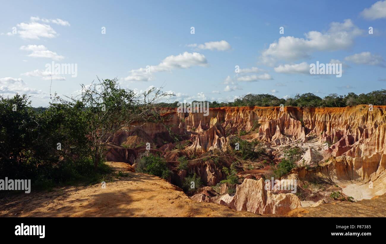 Hells Kitchen Canyon of Marafa in Keyna Stock Photo - Alamy