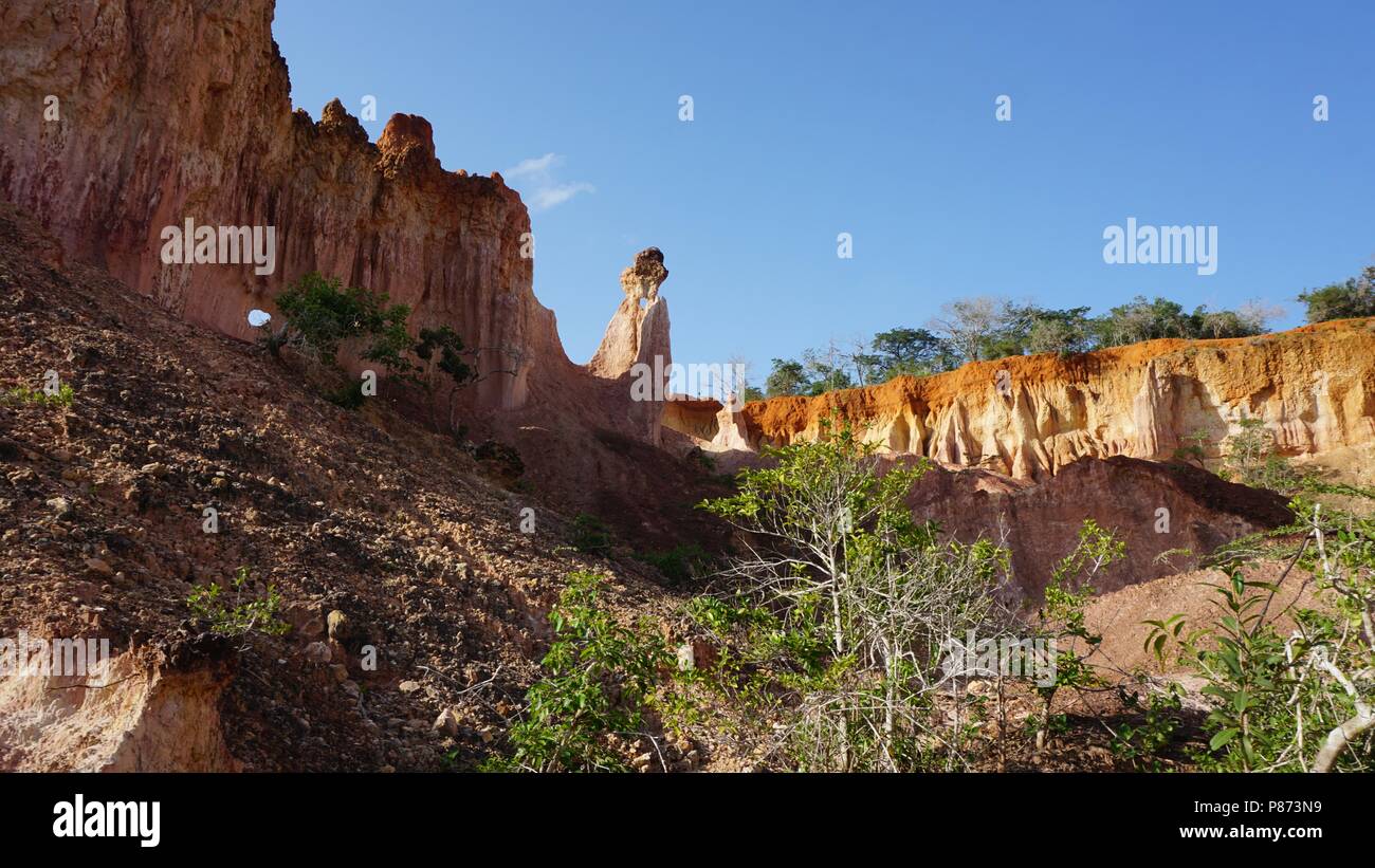 Hells Kitchen Canyon of Marafa in Keyna Stock Photo - Alamy
