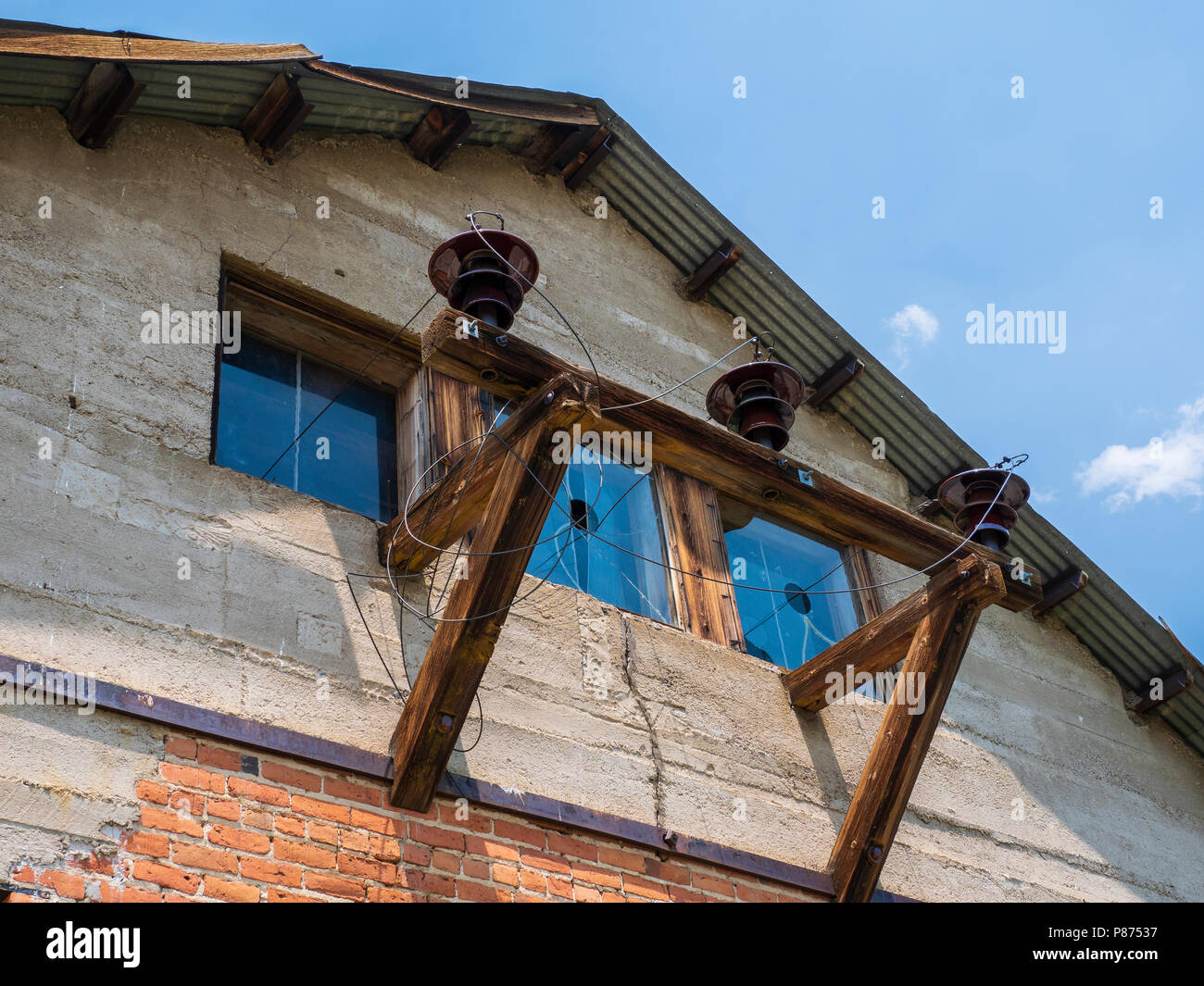Hydroelectric Building, Bodie ghost town, Bodie State Historic Park ...