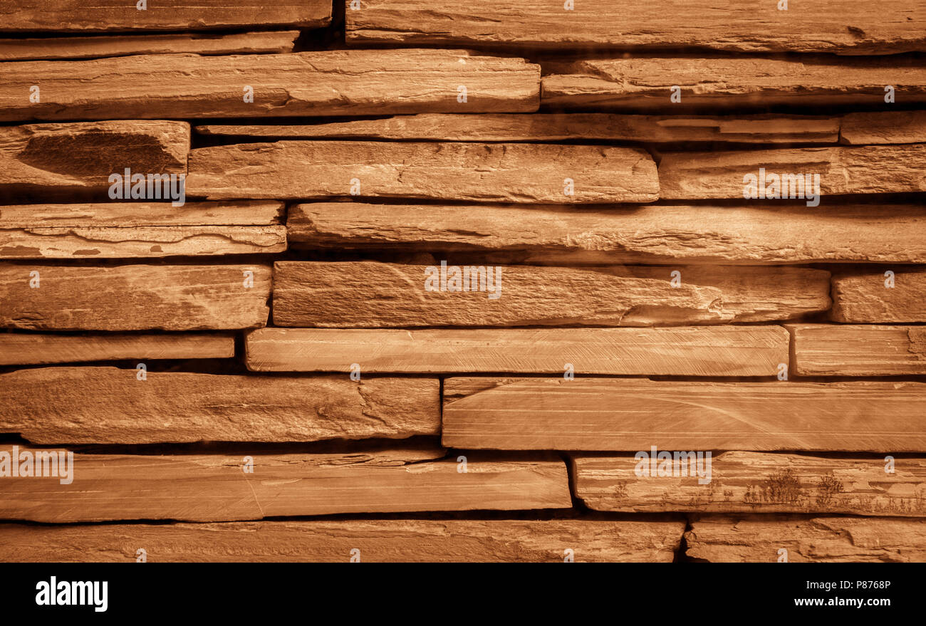 granite stone wall texture background - Vintage filter effect Stock ...