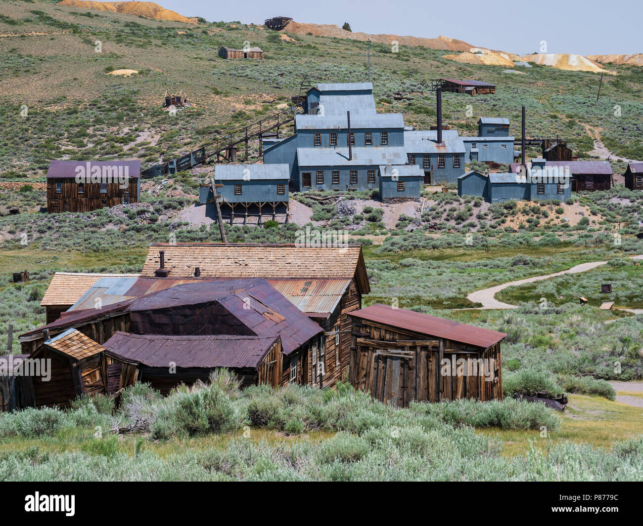 Standard Stamp Mill, Bodie ghost town, Bodie State Historic Park ...