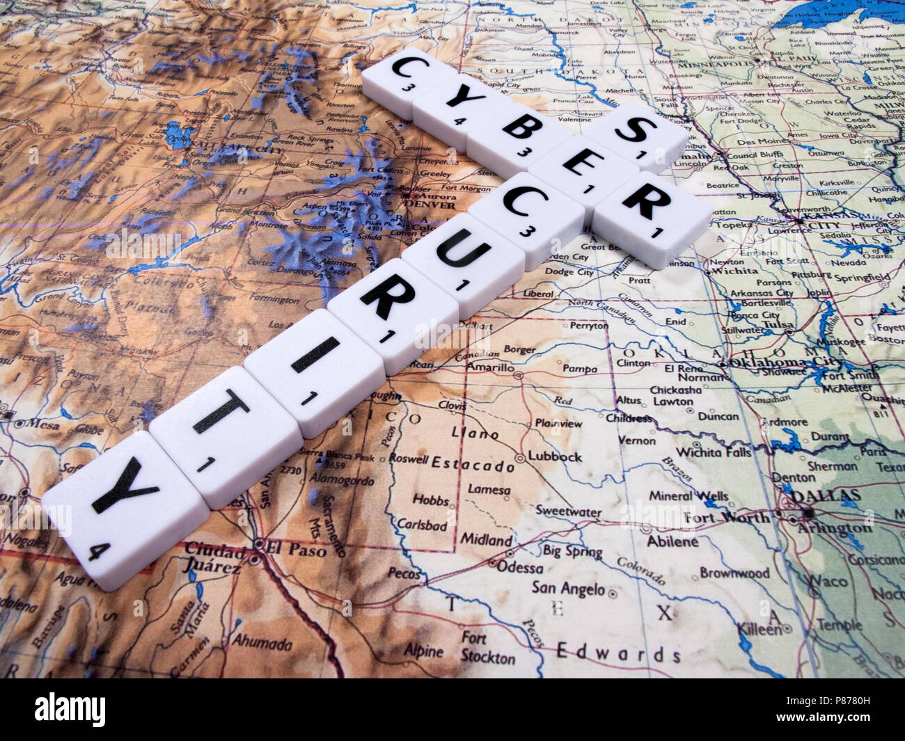 Cyber security attack map hi-res stock photography and images - Alamy
