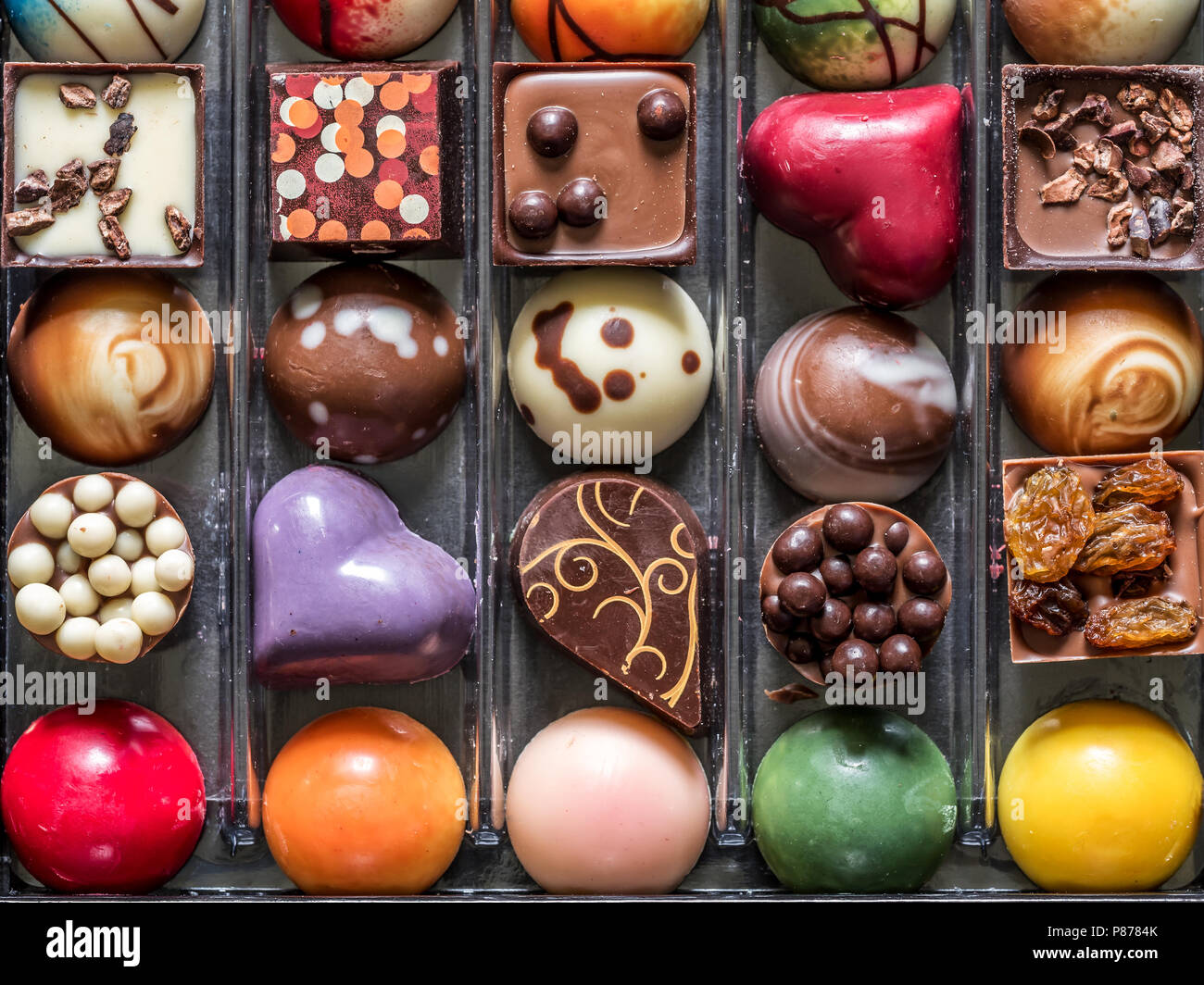 Fancy chocolate box hi-res stock photography and images - Alamy
