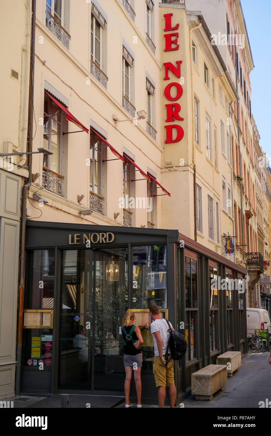 Paul Bocuse brasserie "Le Nord", Lyon, France Stock Photo - Alamy