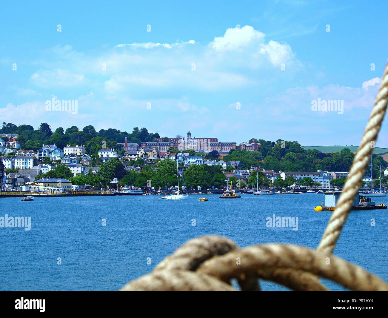 Brixham breakwater with lighthouse hi-res stock photography and images ...