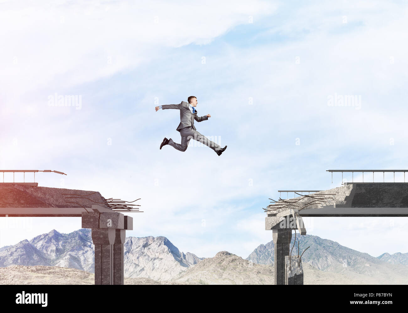 Problems and difficulties overcoming concept Stock Photo - Alamy