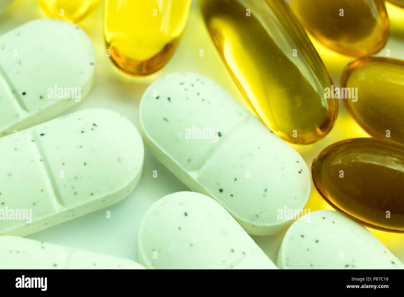 Cod fish liver oil capsules and vitamin mineral health natural ...