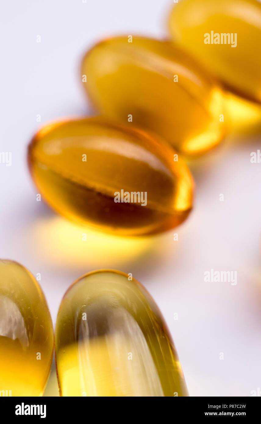 Cod fish liver oil capsules vitamin and mineral health and healthy ...