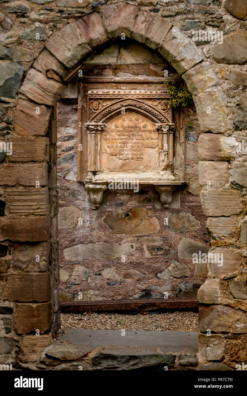 Greyabbey graveyard hi-res stock photography and images - Alamy