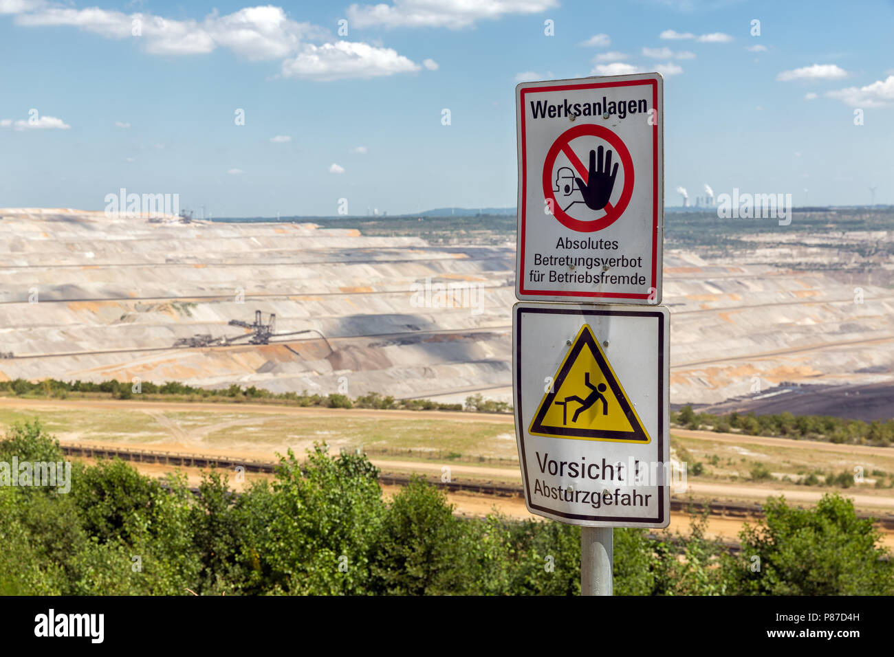 Coal mines aerial view hi-res stock photography and images - Alamy