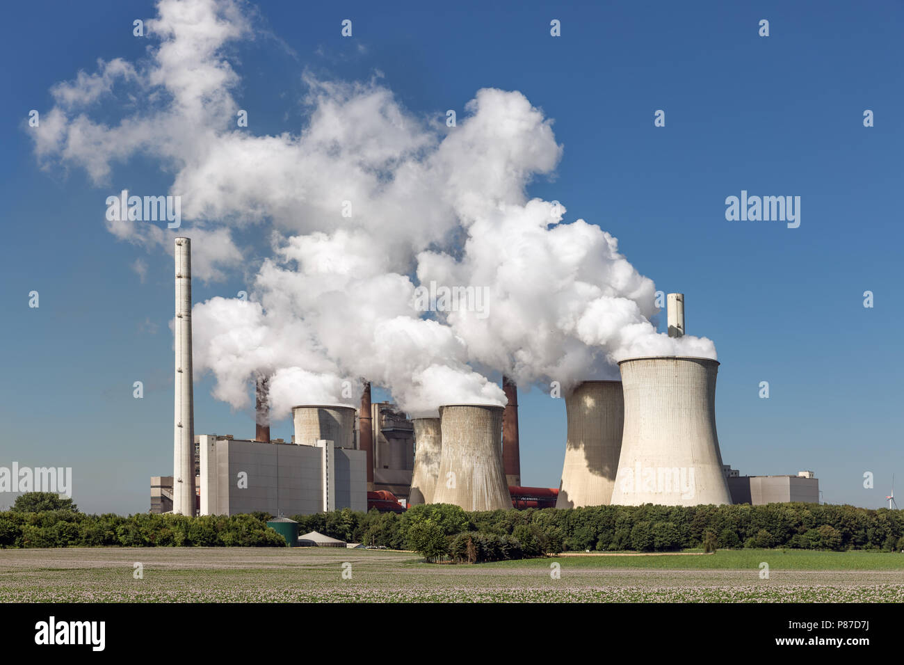Electricity Lignite Power Plant High Resolution Stock Photography and ...