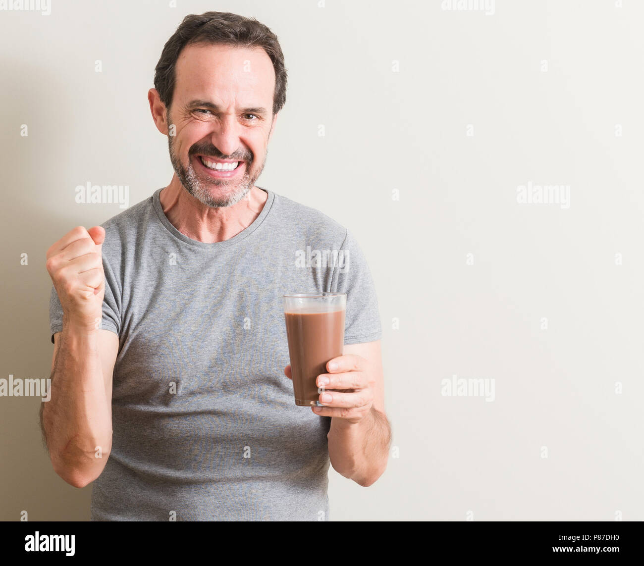 Guy drinking shake hi-res stock photography and images - Alamy