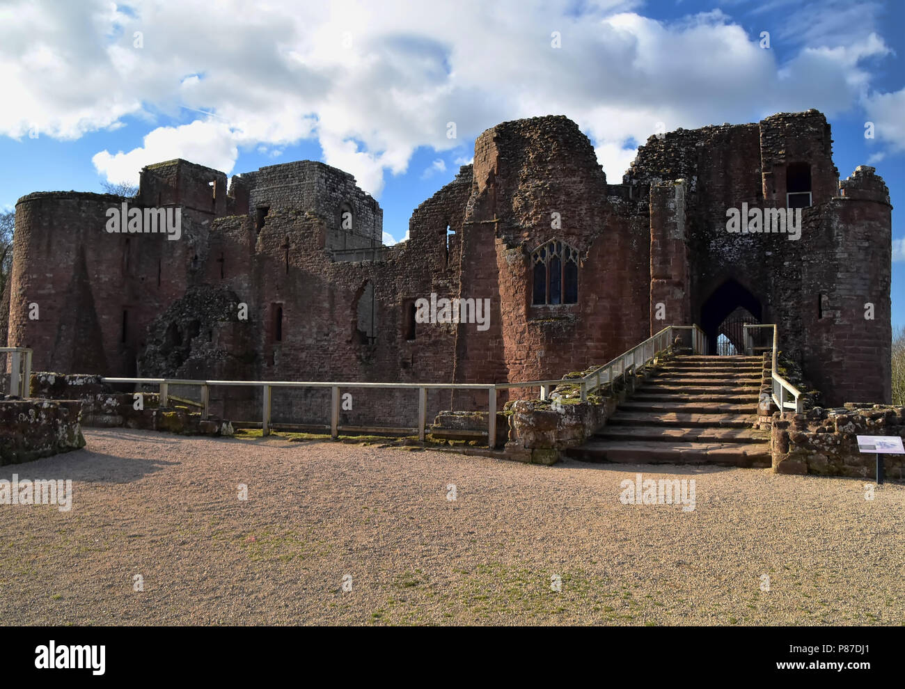 Landscape Of Goodrich Castle High Resolution Stock Photography and ...