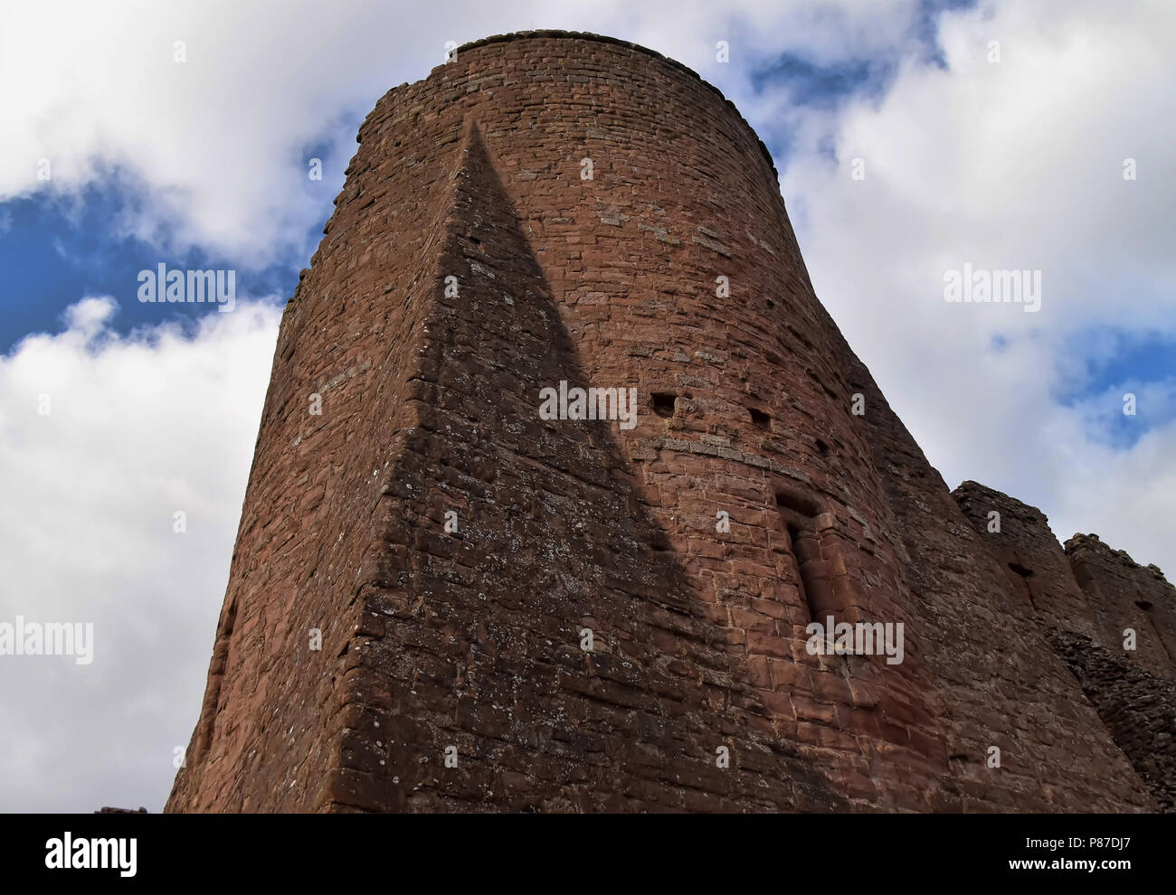 Landscape of goodrich castle hi-res stock photography and images - Alamy