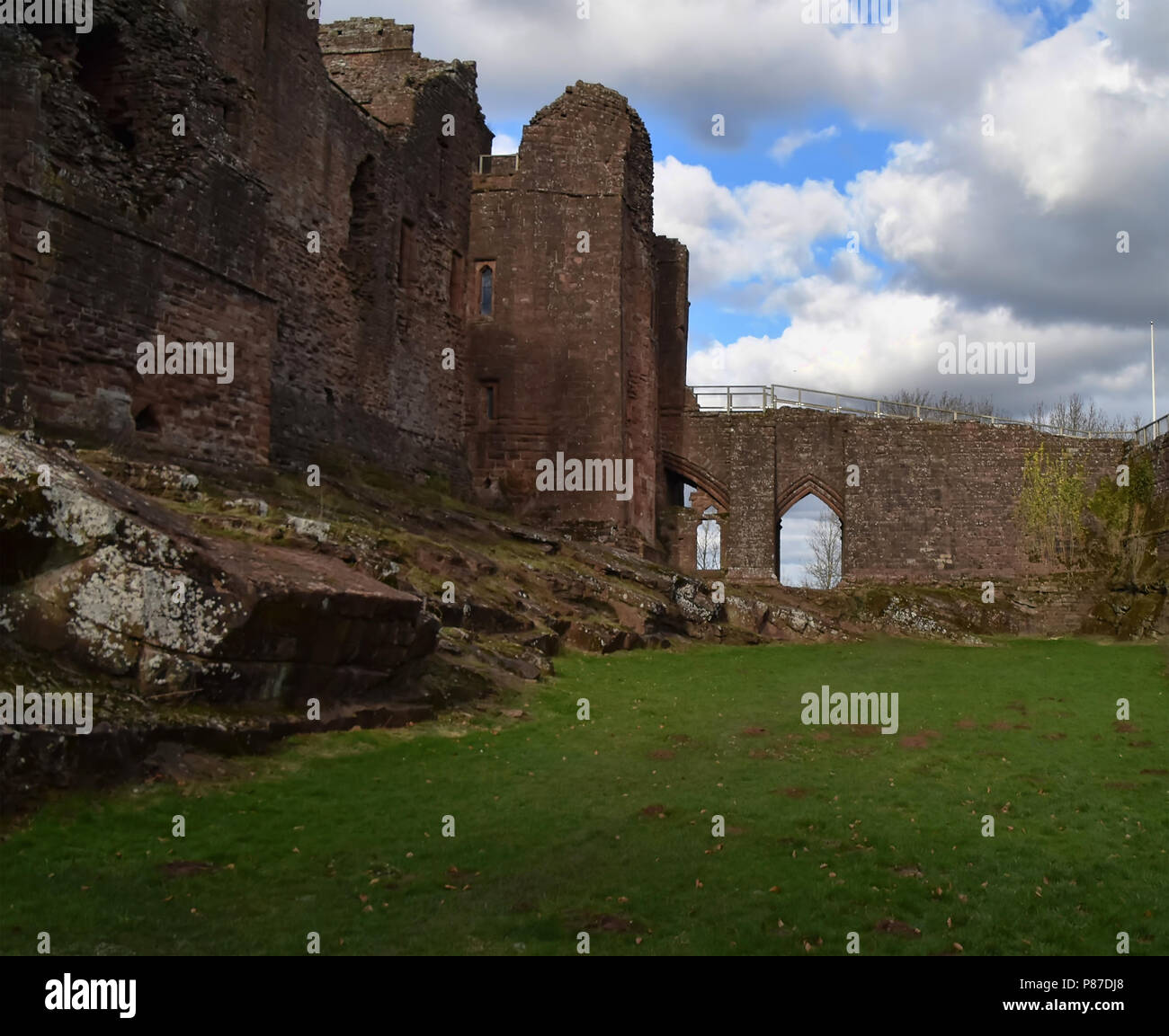Historic goodrich castle hi-res stock photography and images - Alamy