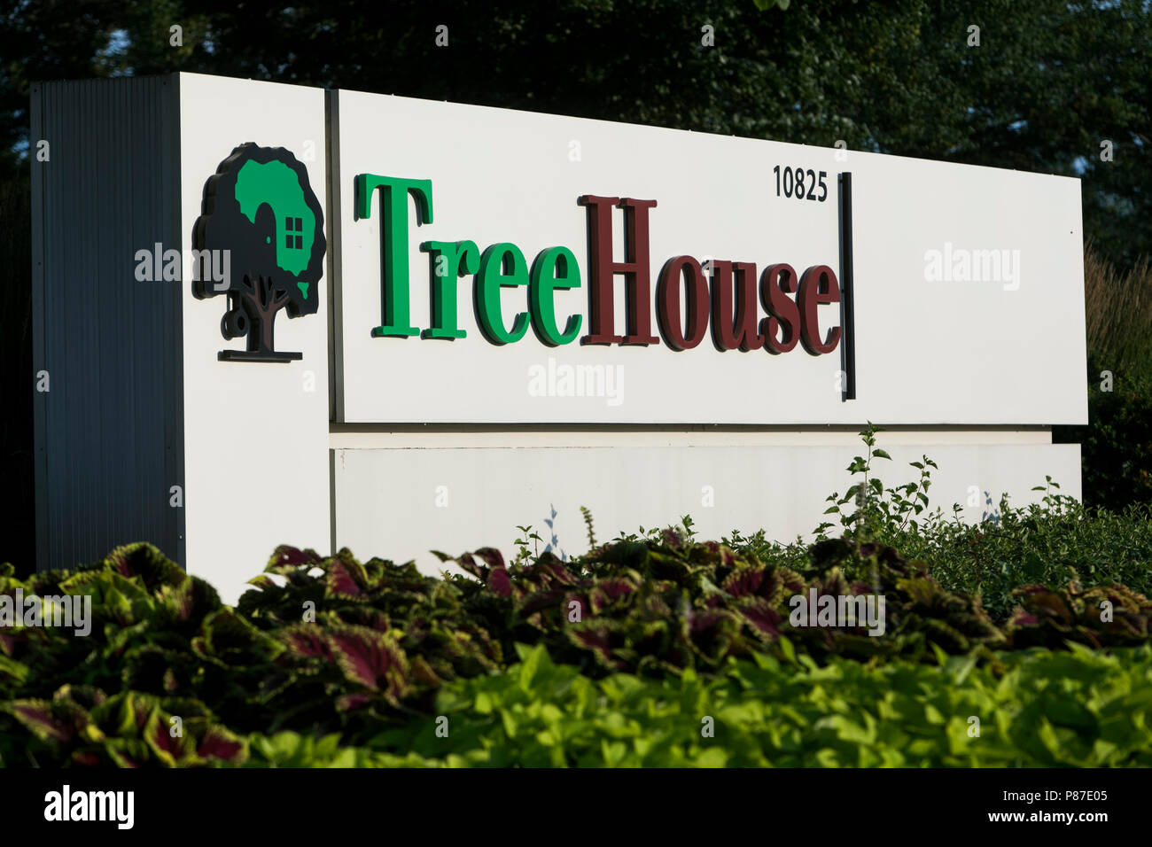 House tree logo hi-res stock photography and images - Alamy