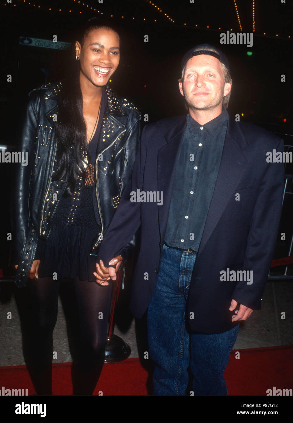 CENTURY CITY, CA - FEBRUARY 20: (L-R) Tracy Logan and actor Eric ...