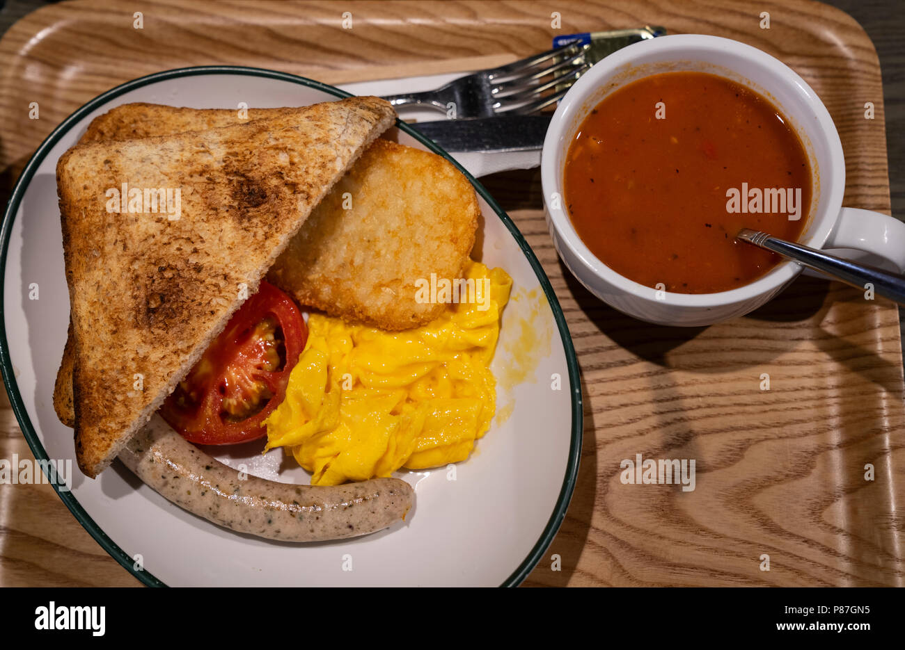 Western Breakfast High Resolution Stock Photography and Images - Alamy