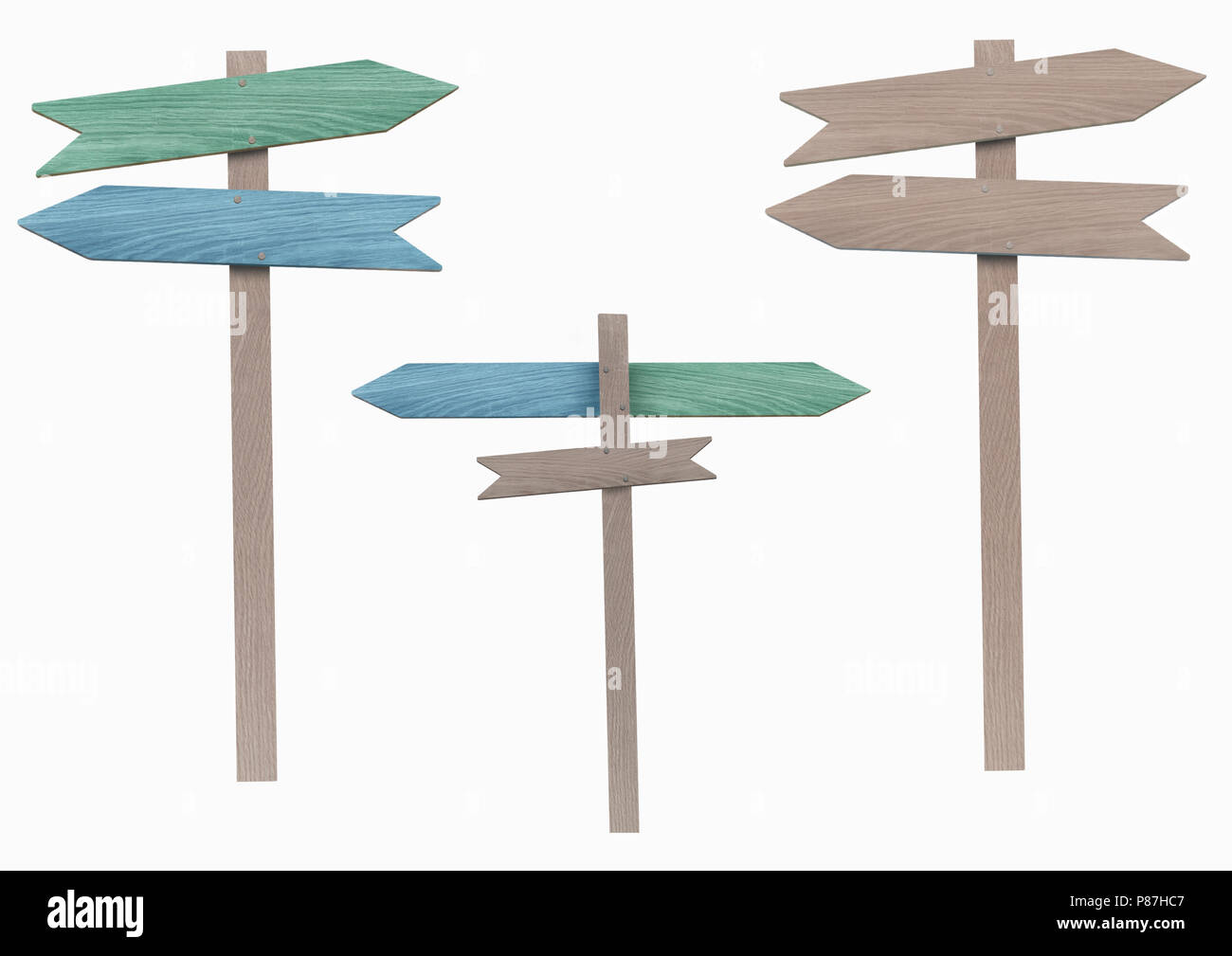 Directional Pole Signs