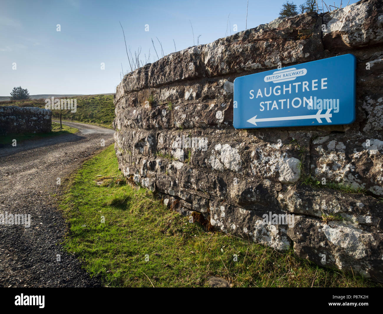 Saughtree station hi-res stock photography and images - Alamy