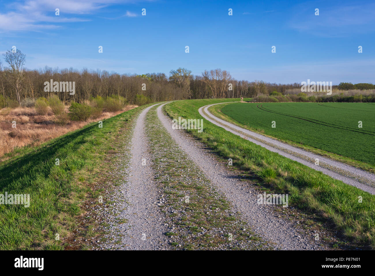 Town river floodbank hi-res stock photography and images - Alamy