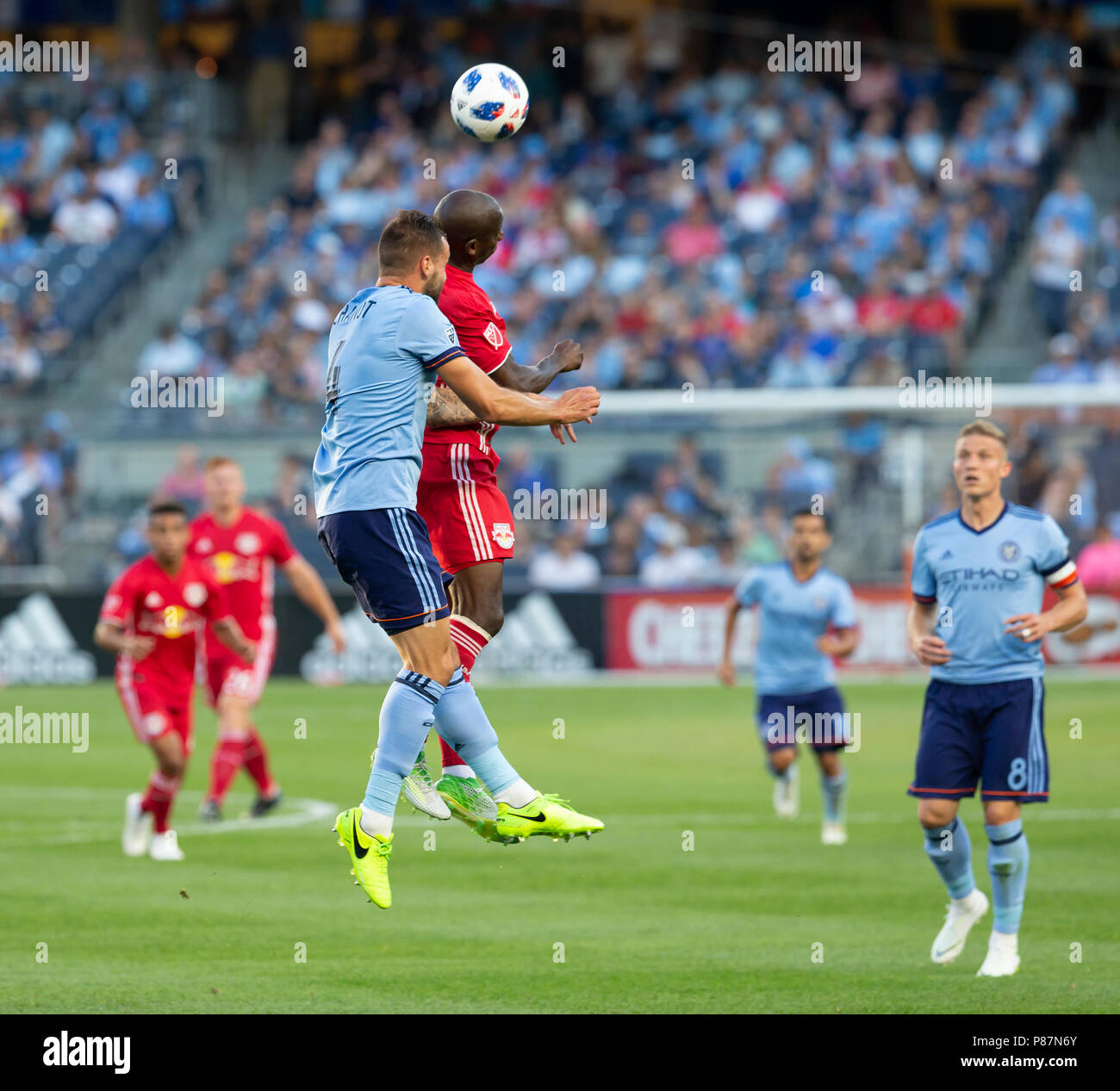 New York, United States. 08th July, 2018. Bradley Wright-Phillips (99 ...