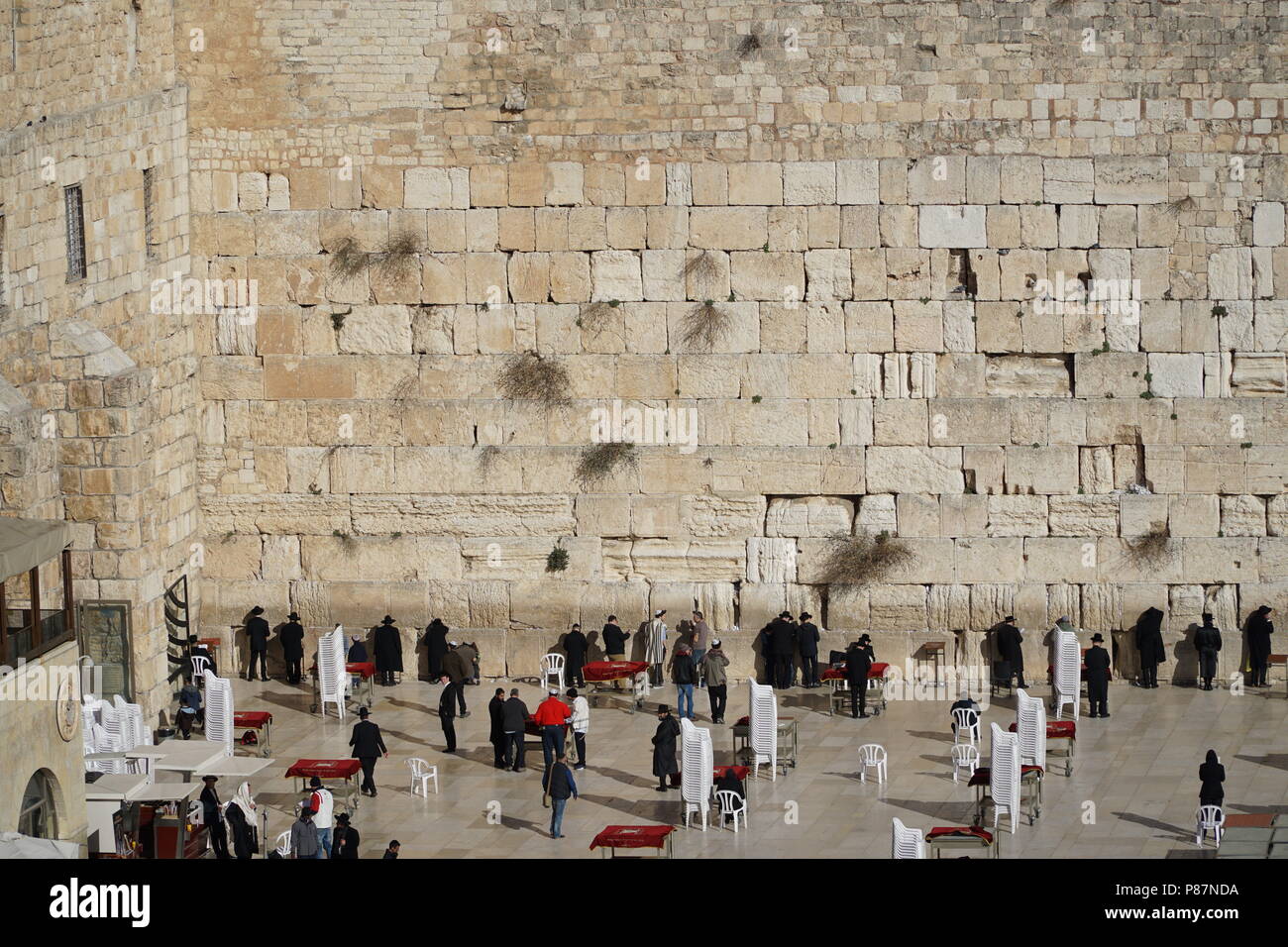Western wall praying hi-res stock photography and images - Alamy