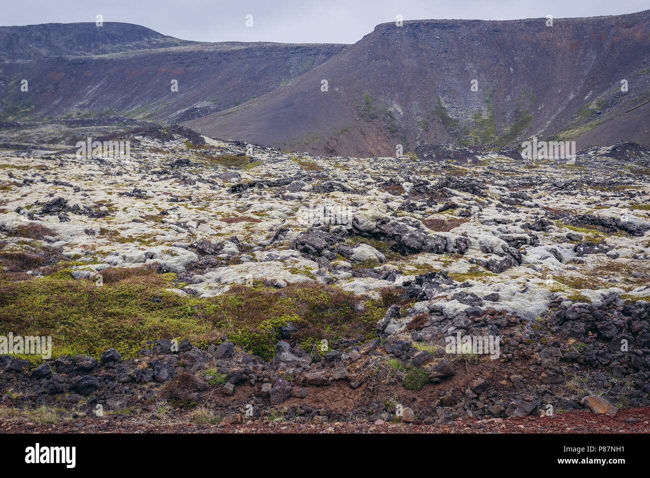 Unesco global geopark reykjanes peninsula iceland hi-res stock ...