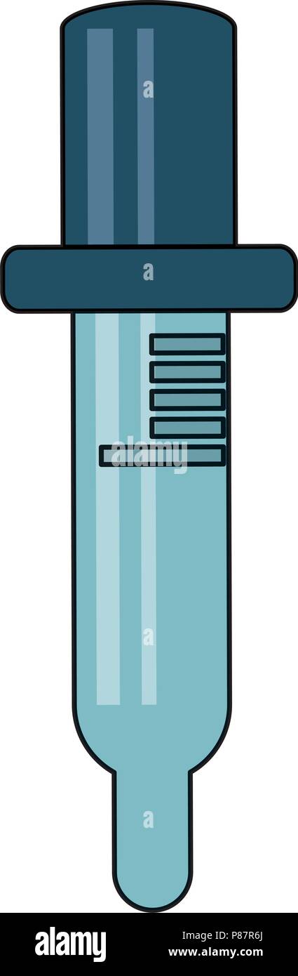 Dropper icon over white background, vector illustration Stock Vector ...