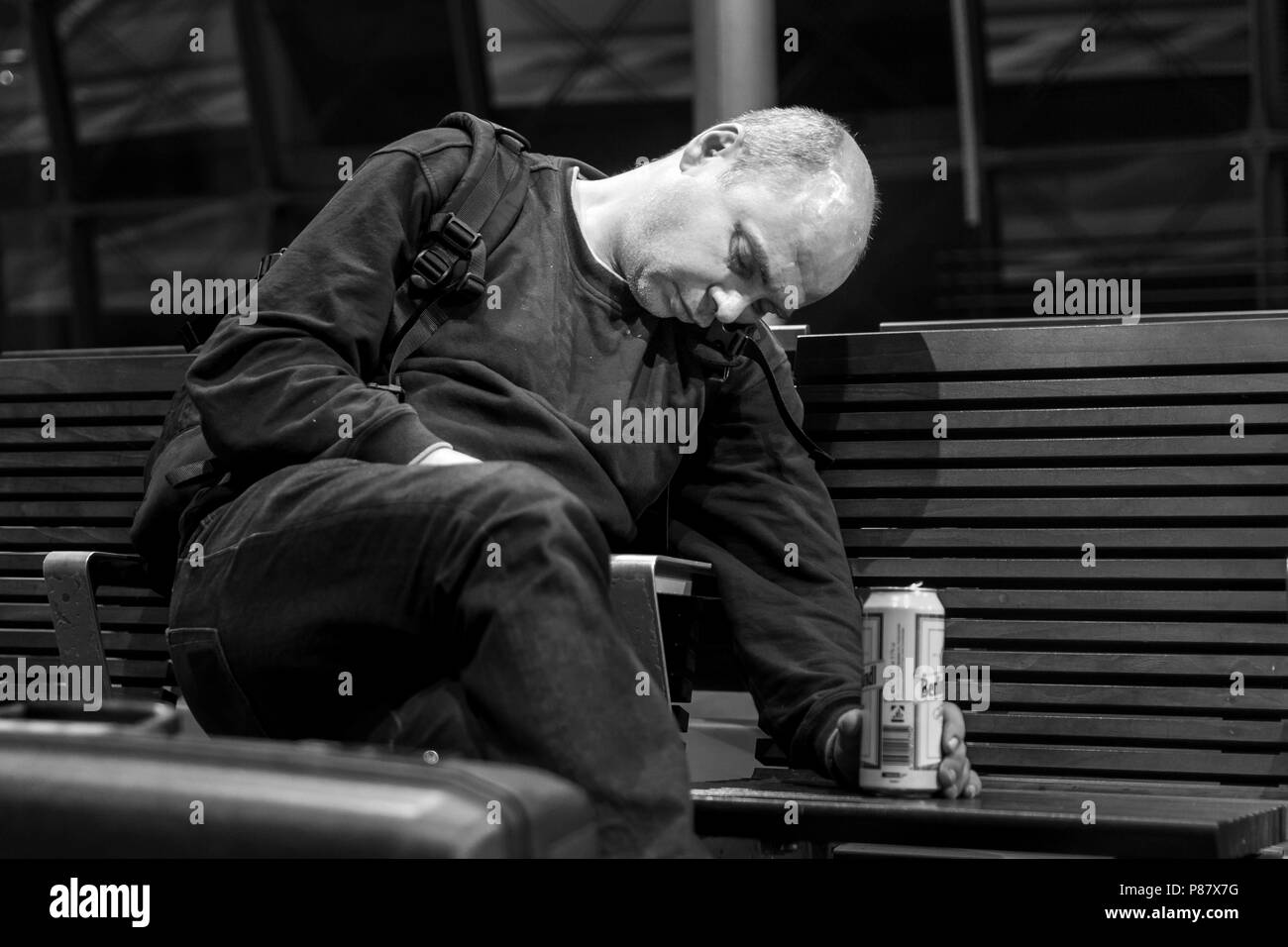 Man Passed Out Drunk High Resolution Stock Photography and Images - Alamy