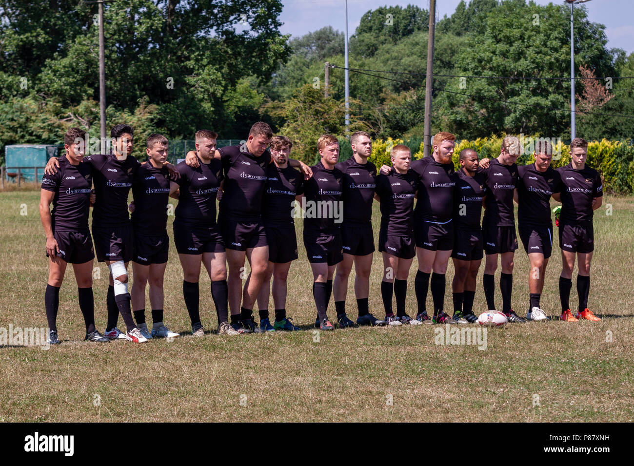 27th July 2018. Oxford Cavaliers host the All Golds at Oxford RFC, in ...
