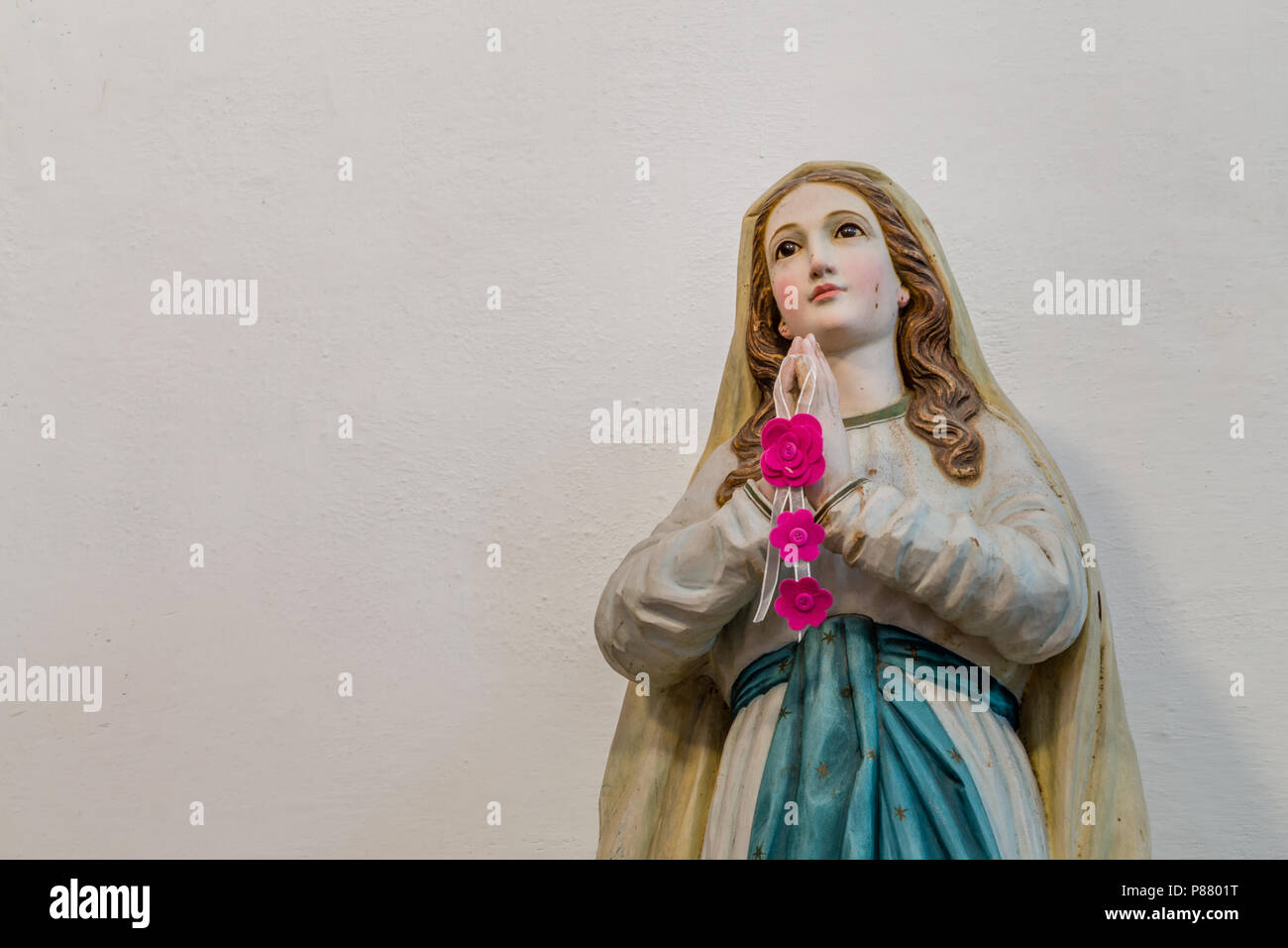 statue of The Blessed Virgin Mary Stock Photo - Alamy