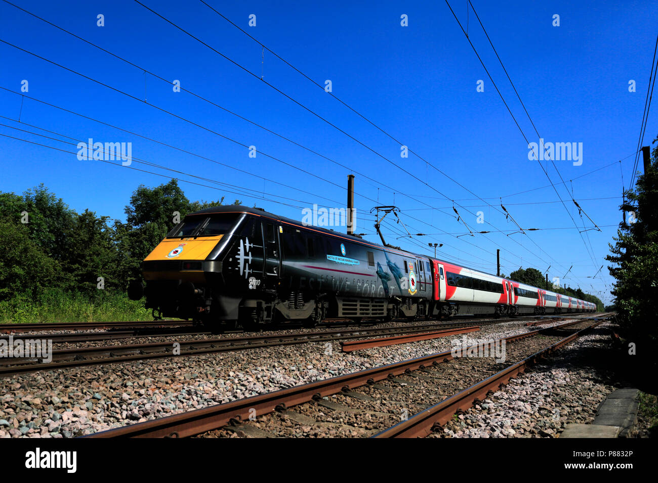 Class 91110 electric locomotive hi-res stock photography and images - Alamy