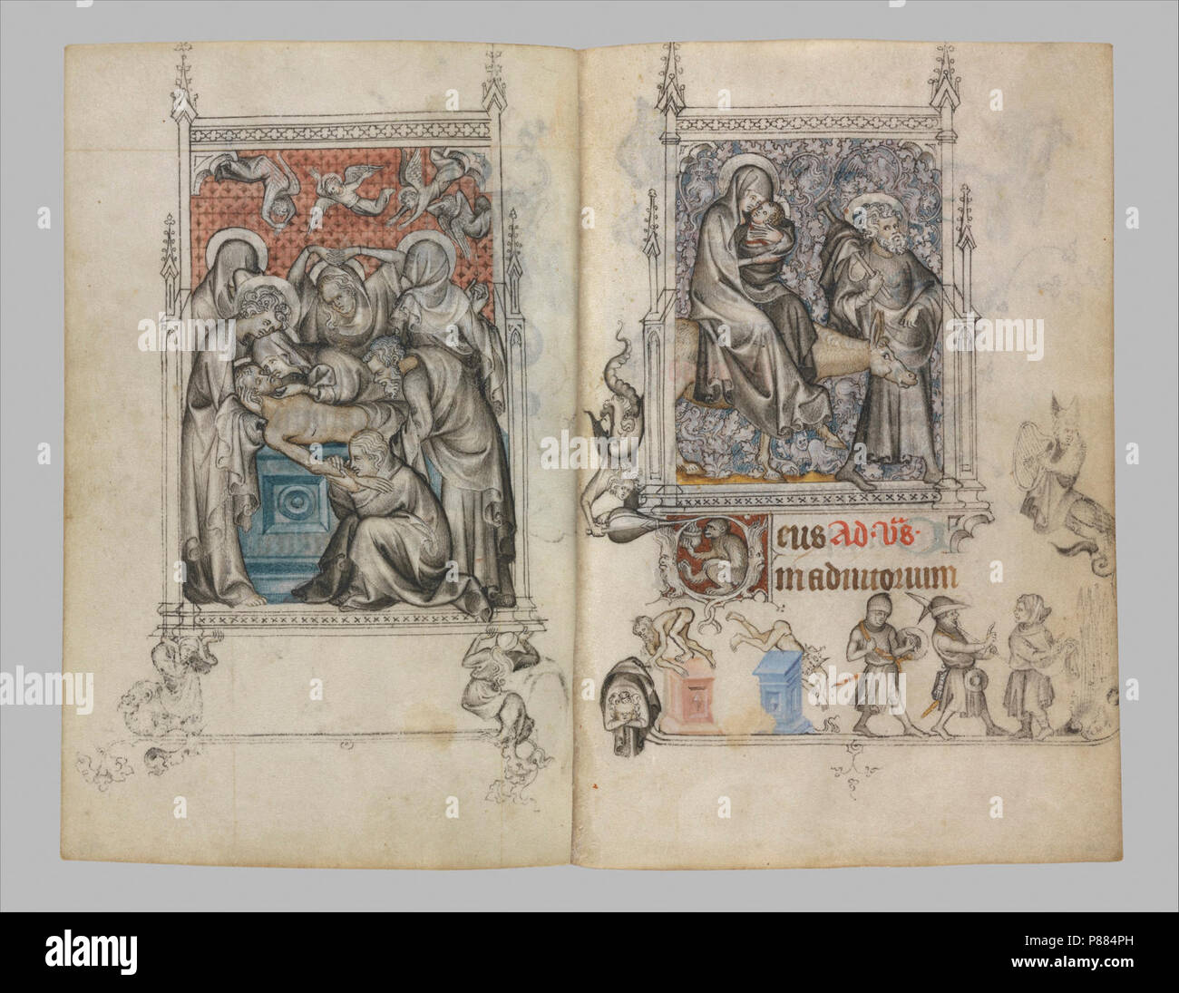 5 Jean Pucelle Hours of Jeanne d'Evreux. 1325-28, Metropolitan Museum ...