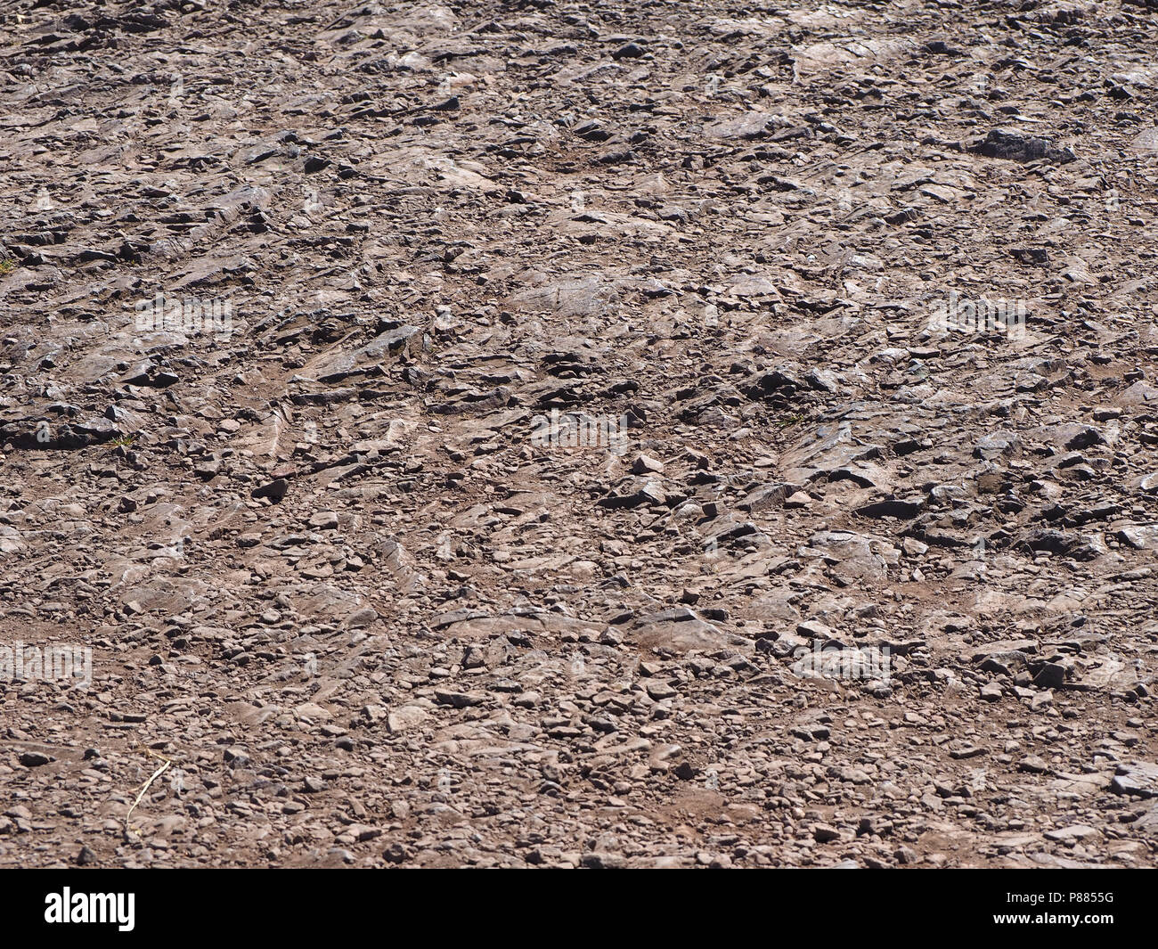 volcanic rock formed from magma erupted from a volcano Stock Photo - Alamy