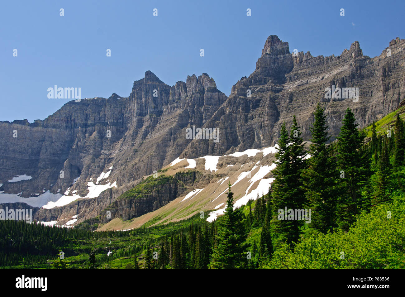 Iceberg lake ridge hi-res stock photography and images - Alamy