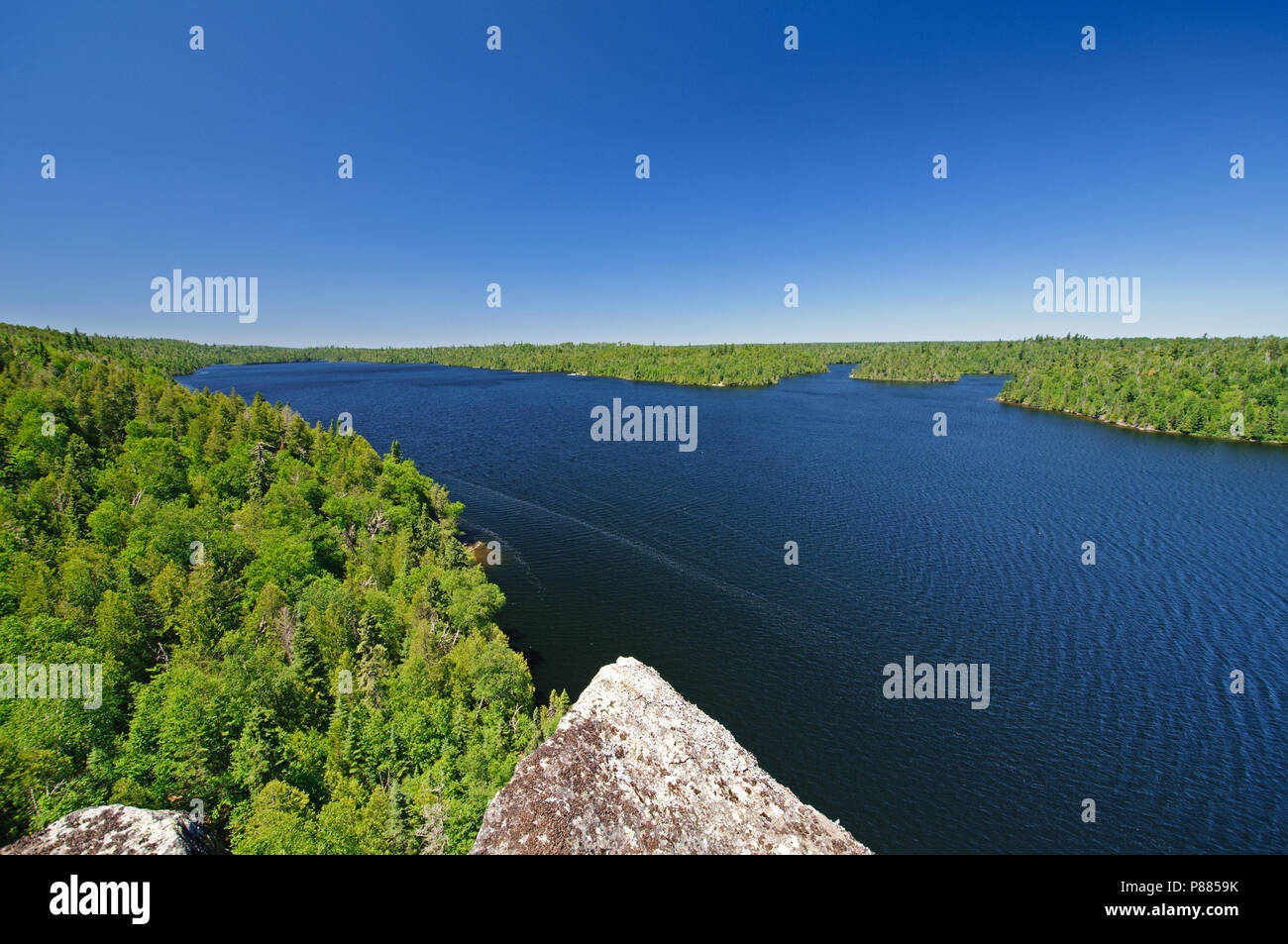Aerial boundary waters hi-res stock photography and images - Alamy