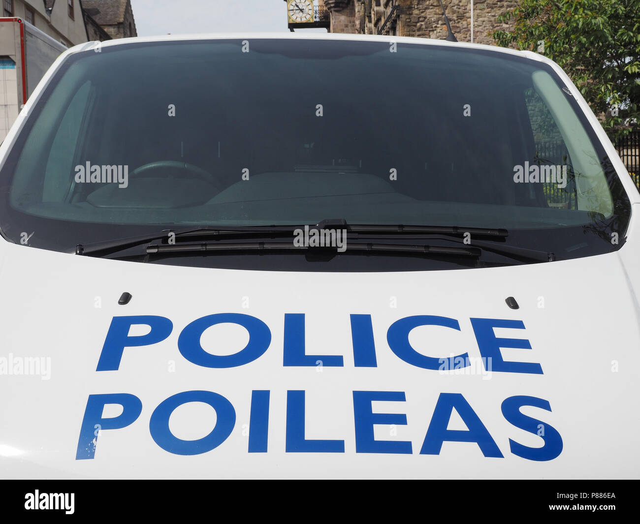 Police car edinburgh hi-res stock photography and images - Alamy