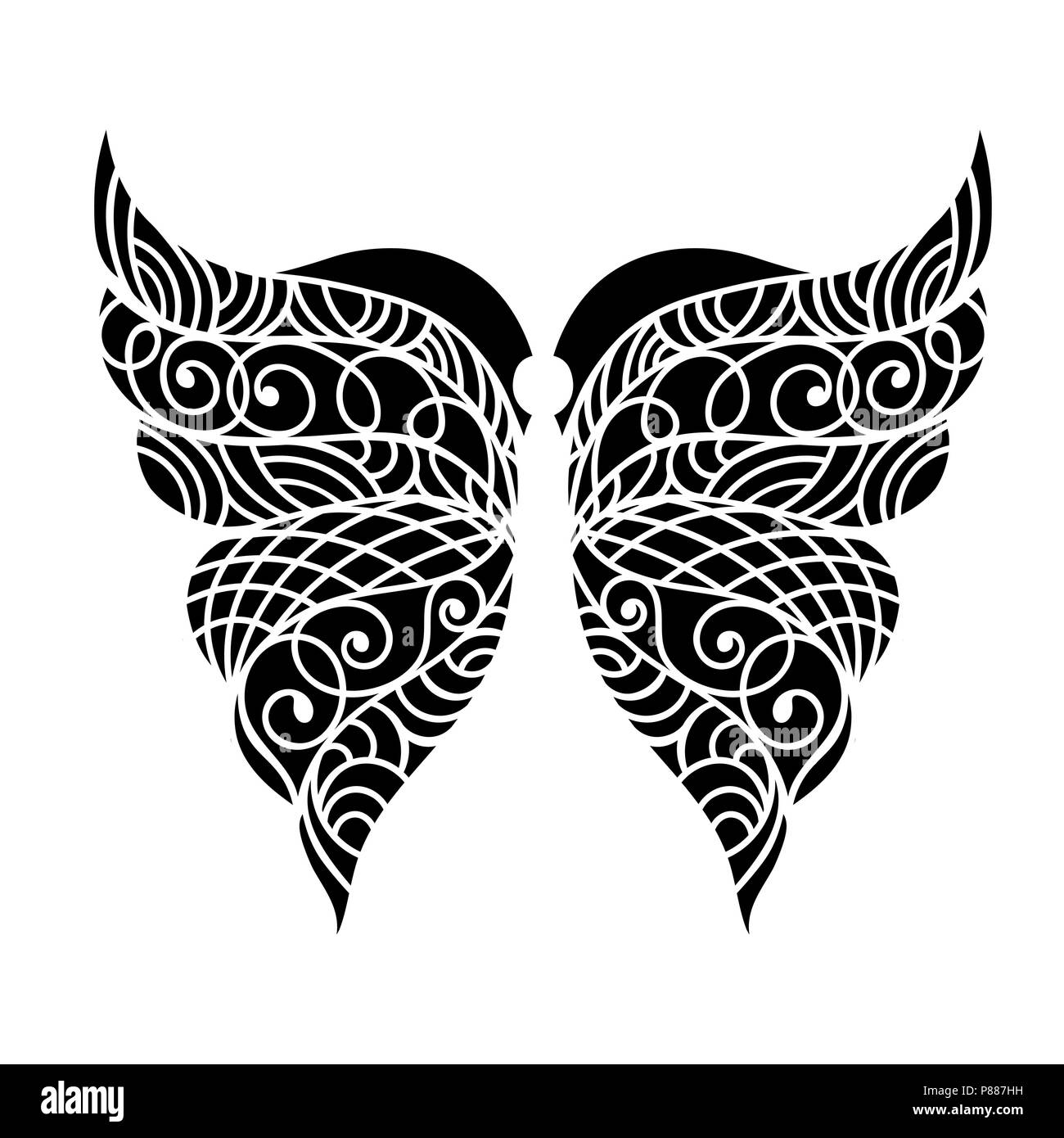 Blue gray wings Black and White Stock Photos & Images - Alamy