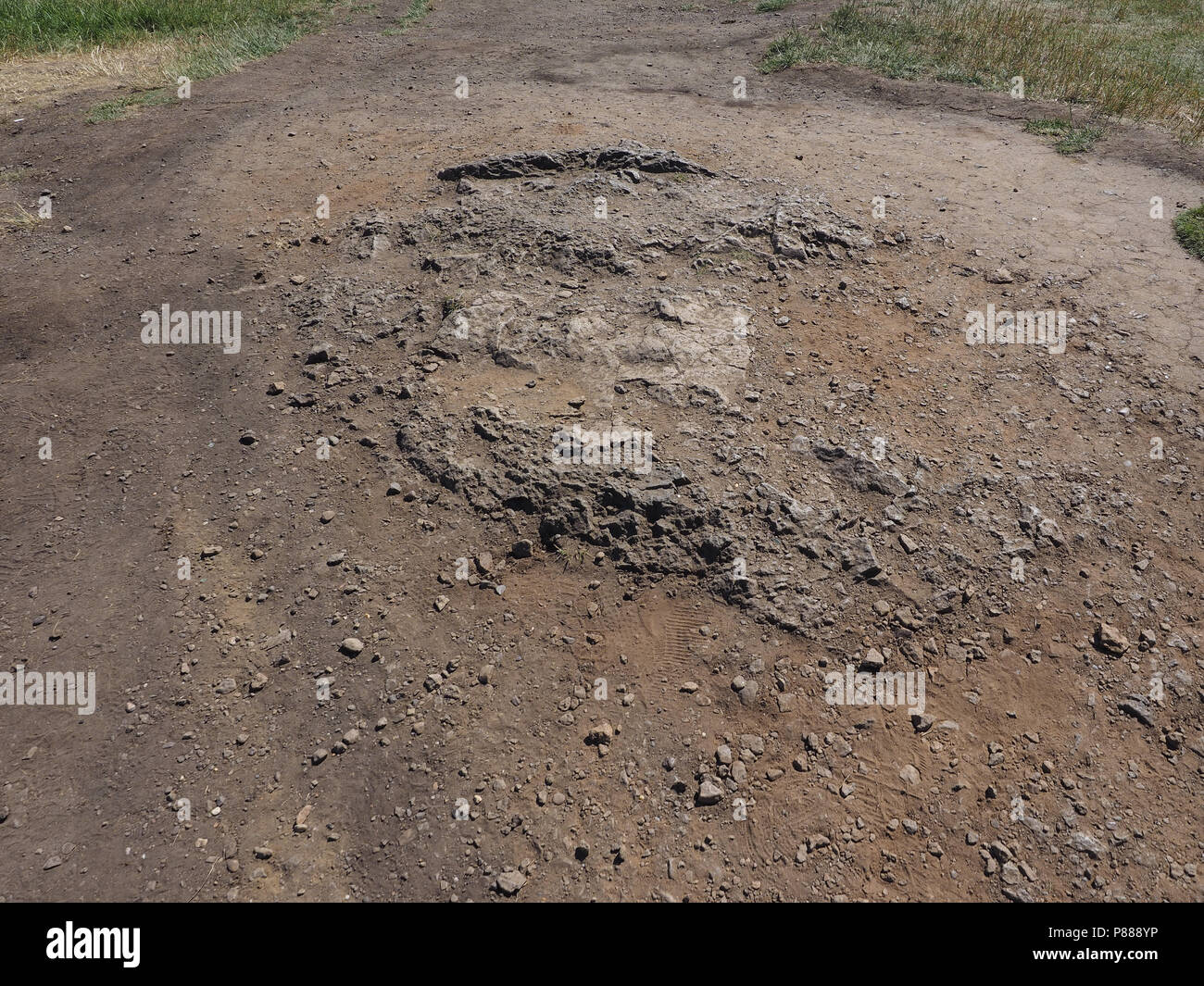 volcanic rock formed from magma erupted from a volcano Stock Photo - Alamy