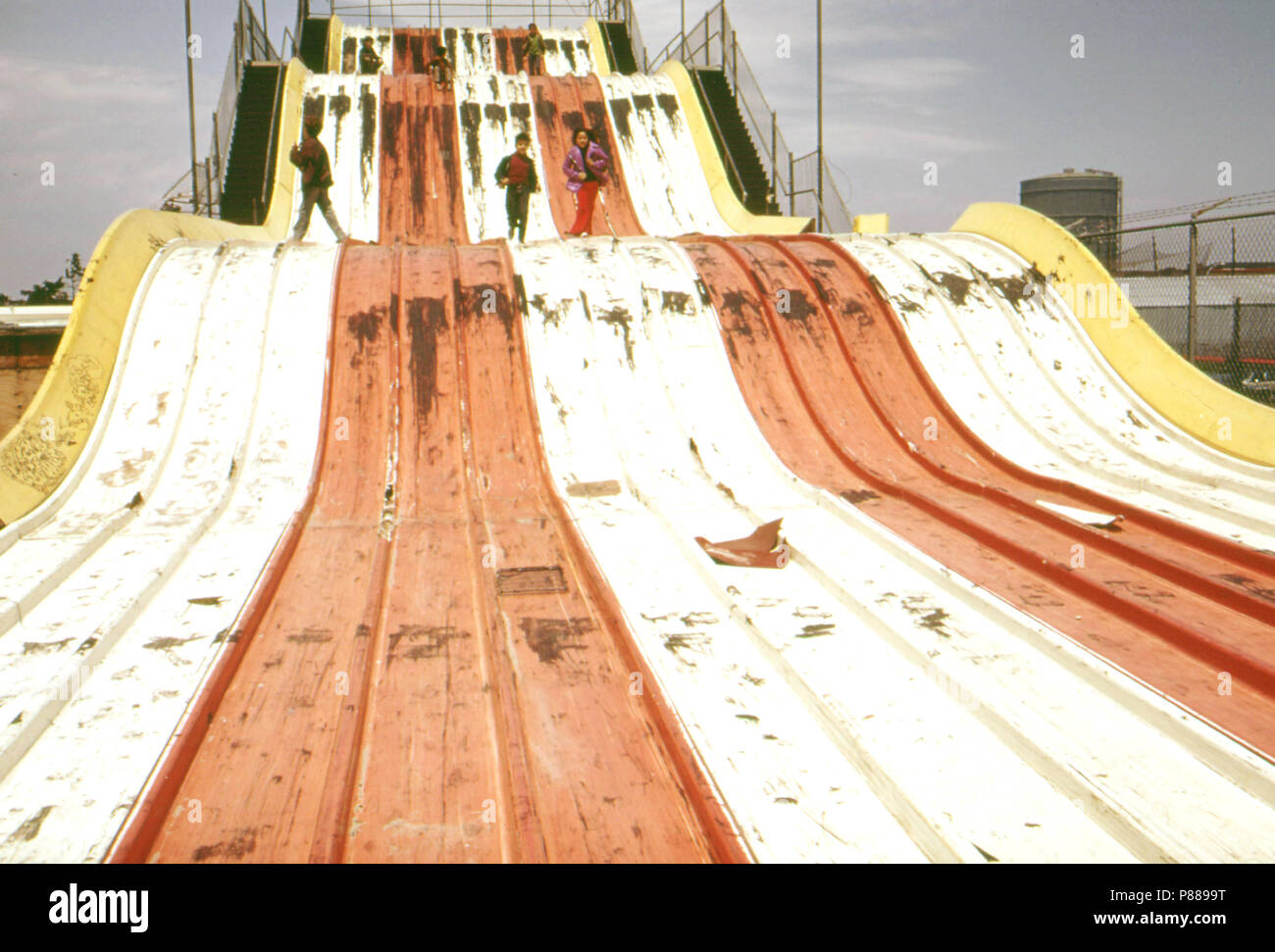 Abandoned Giant Slide at Coney Island Marks Decline of Area's ...
