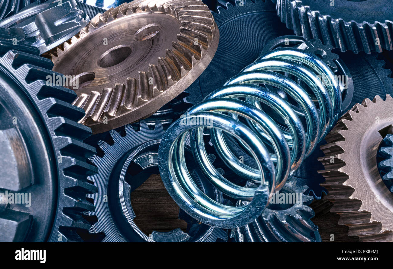 Spring coil curve hi-res stock photography and images - Alamy