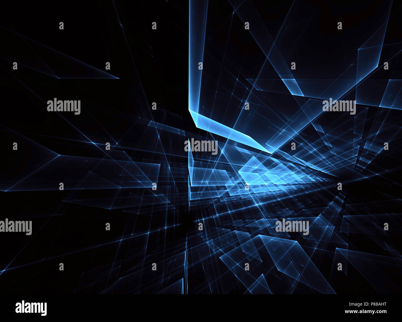 Abstract background element. Fractal graphics series. Three-dimensional ...