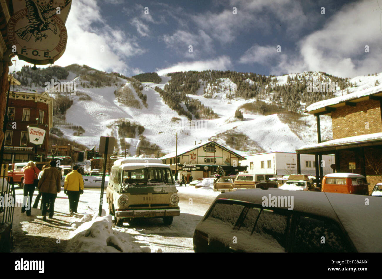 Ajax mountain ski area hi-res stock photography and images - Alamy